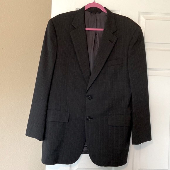 Brooks Brothers | Suits & Blazers | Brooks Brother Dark Gray Wool Suit ...